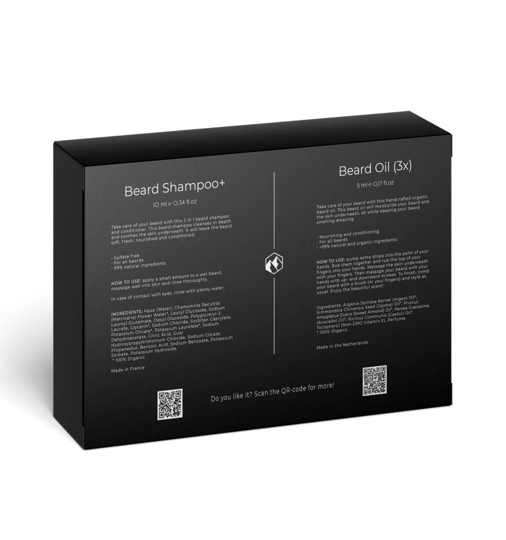 The Introduction Set - Beard Care – Monte Men’s Cosmetics